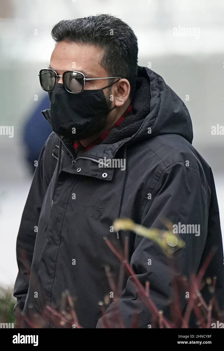 Metropolitan Police officer Pc Adnan Arib, 45, arrives at Southark ...