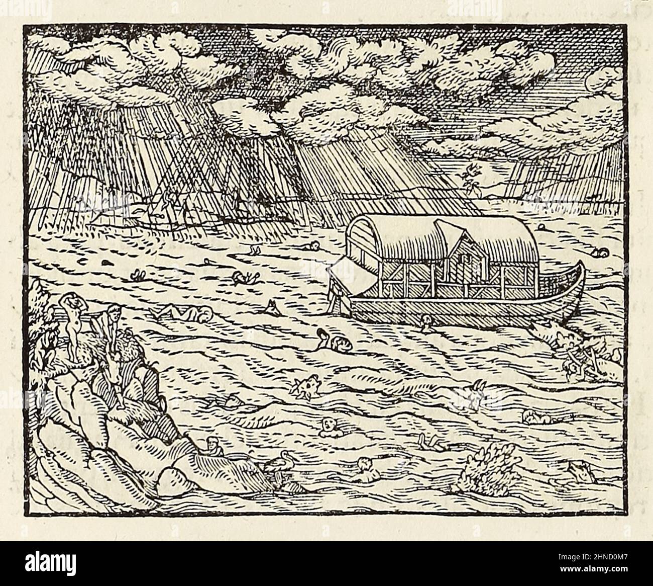 Noah ark flood hi-res stock photography and images - Alamy