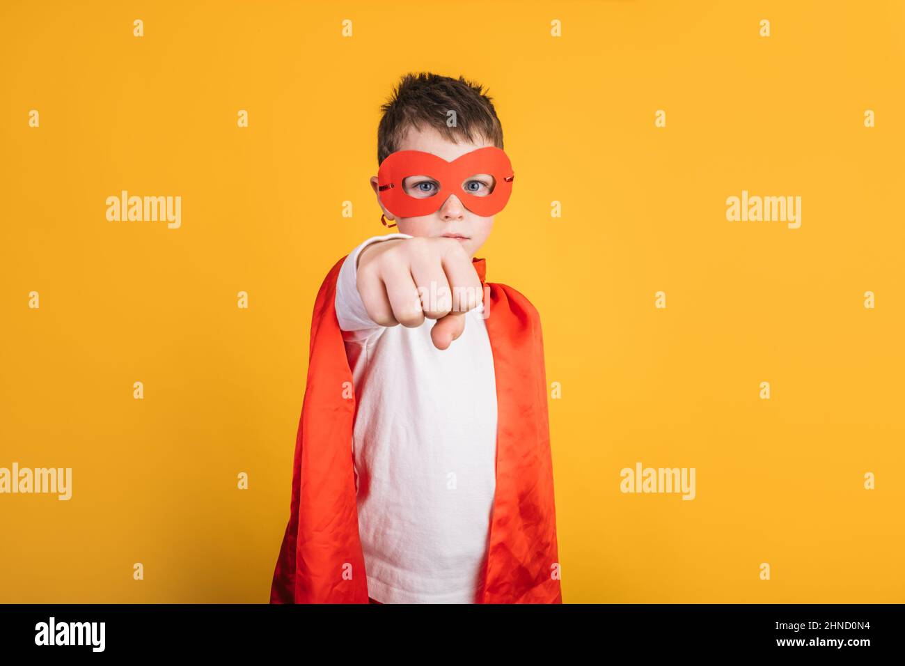 Child superhero mask hi-res stock photography and images - Alamy