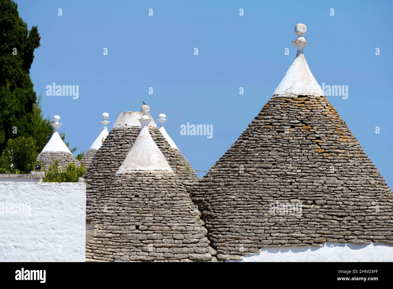 Alberobello, Bari province, Apulia, Italy: exterior of the famous ...