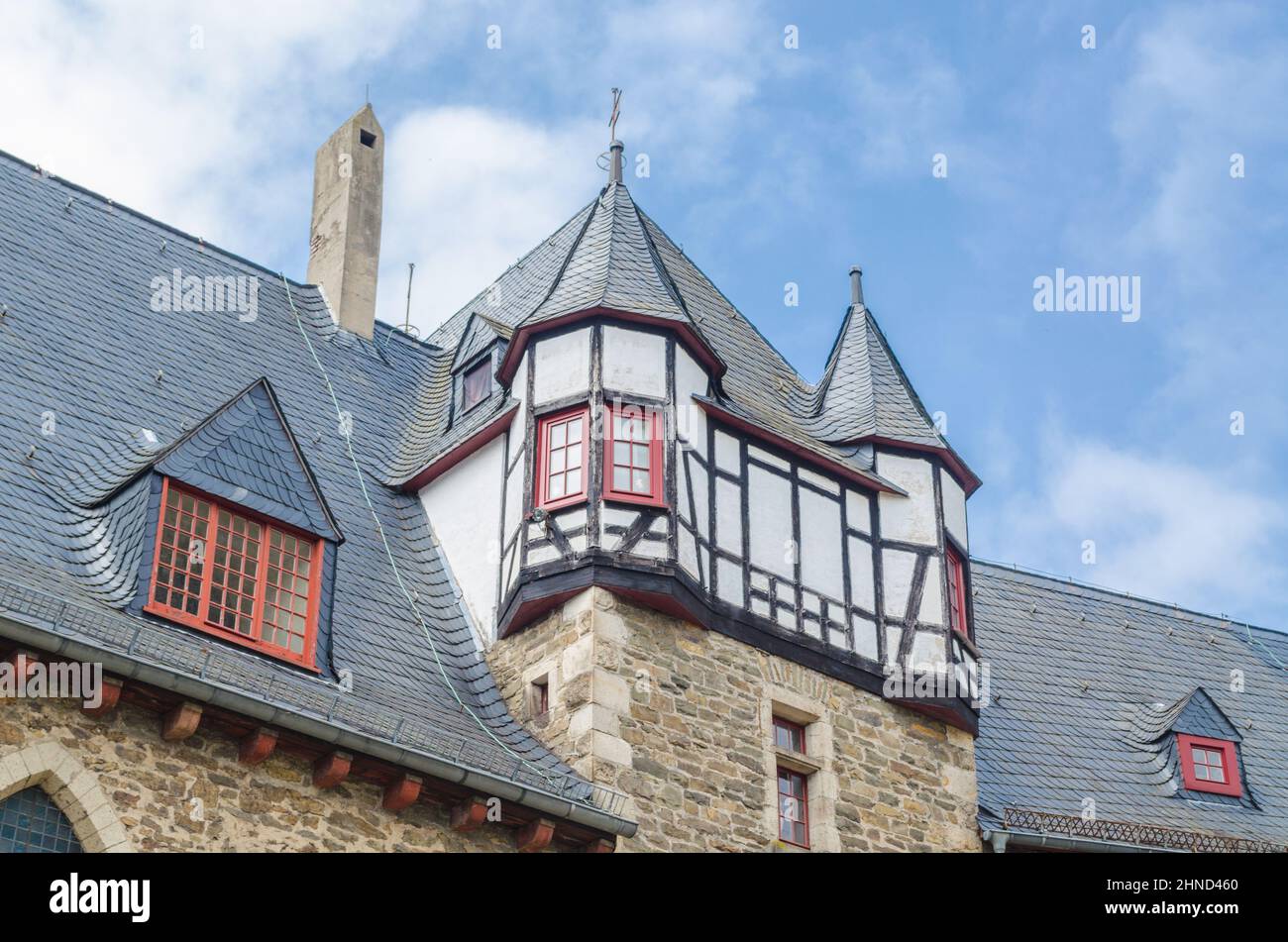 Old defense tower of a historic fortress Stock Photo - Alamy