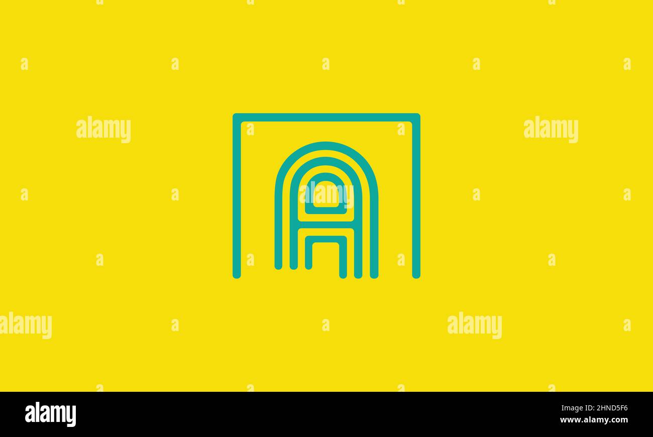 A letter icon Stock Vector Images - Alamy