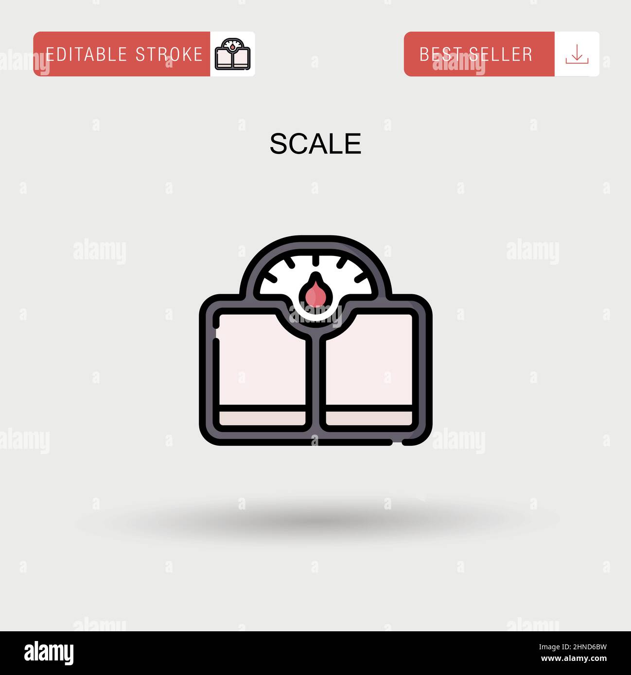 Imbalance scale Stock Vector Images - Alamy