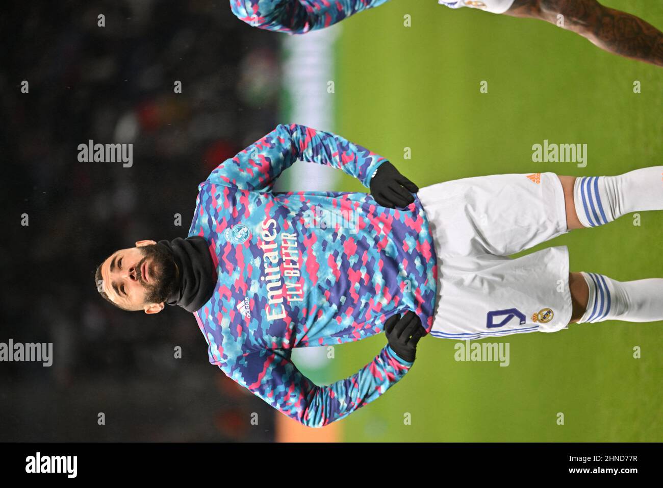 Real Madrid’s Karim Benzema during UEFA Champions League round of 16 ...