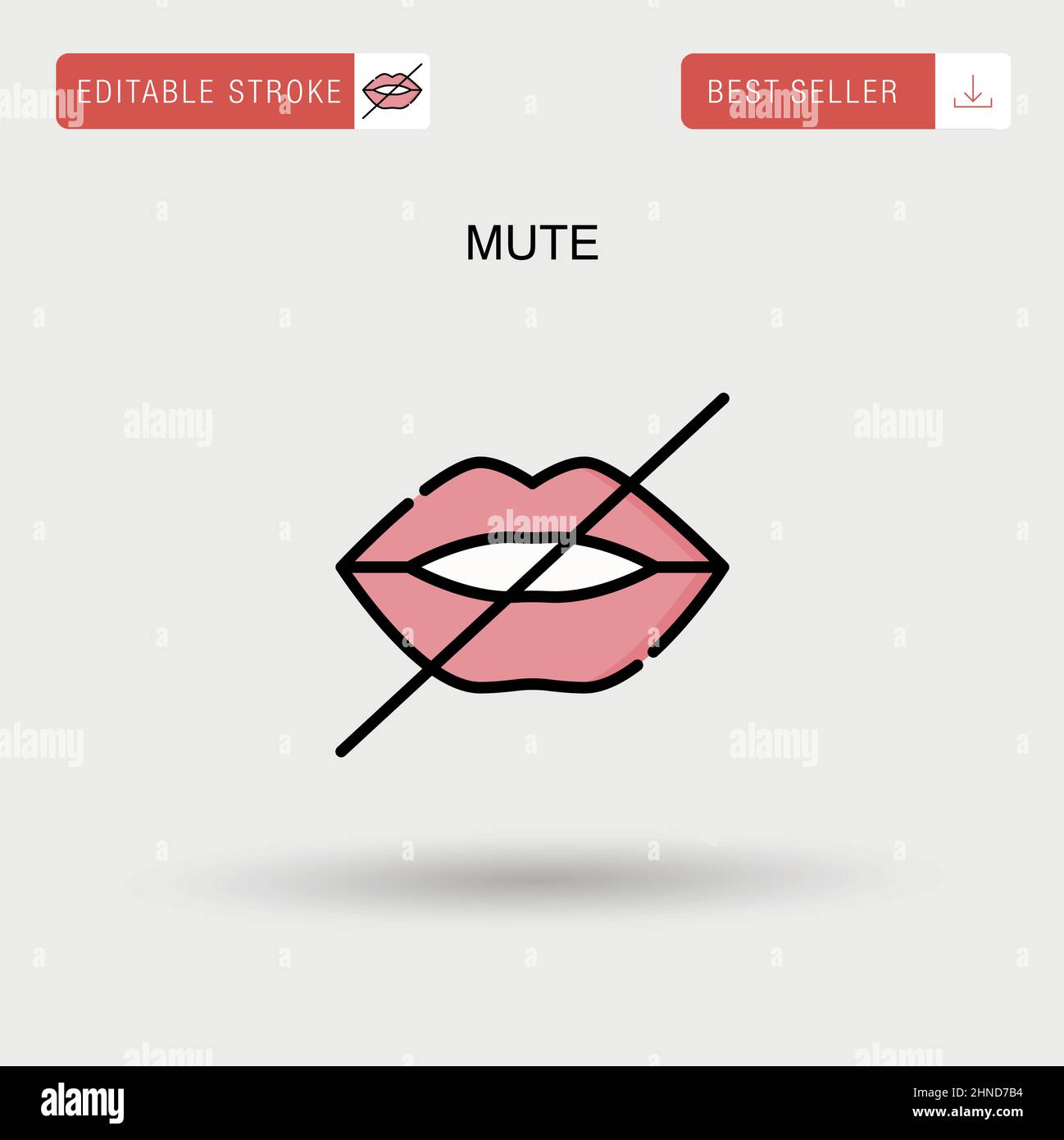 Sign mute hi-res stock photography and images - Alamy