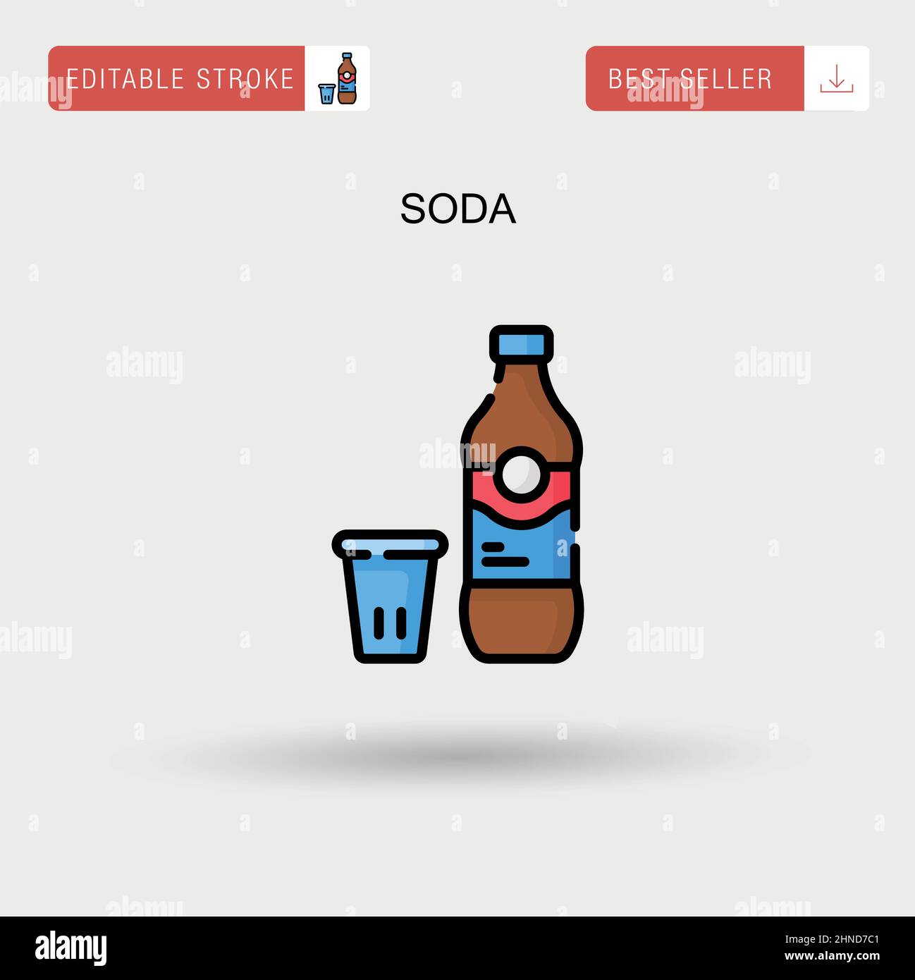 Can soda fizz Stock Vector Images - Alamy