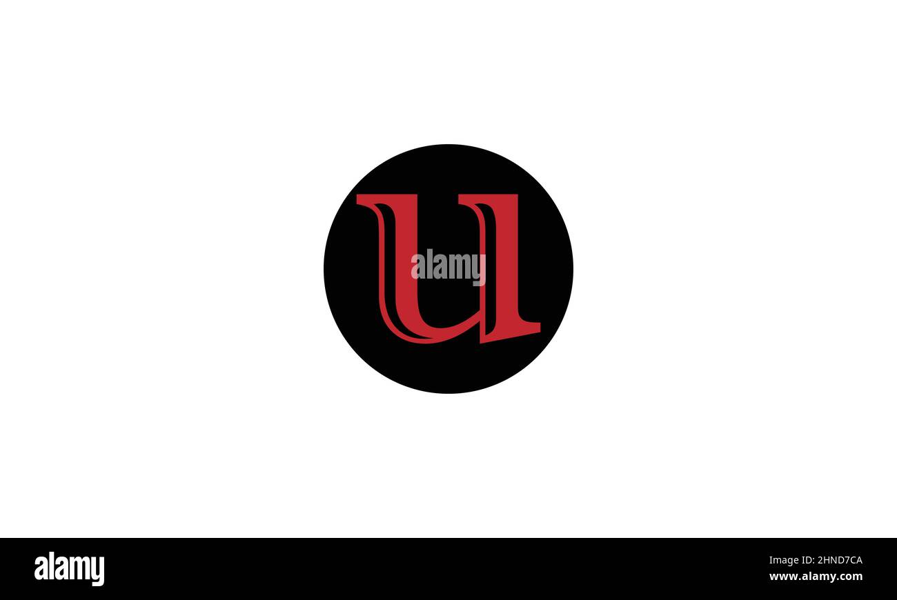 U icon Stock Vector Images - Alamy