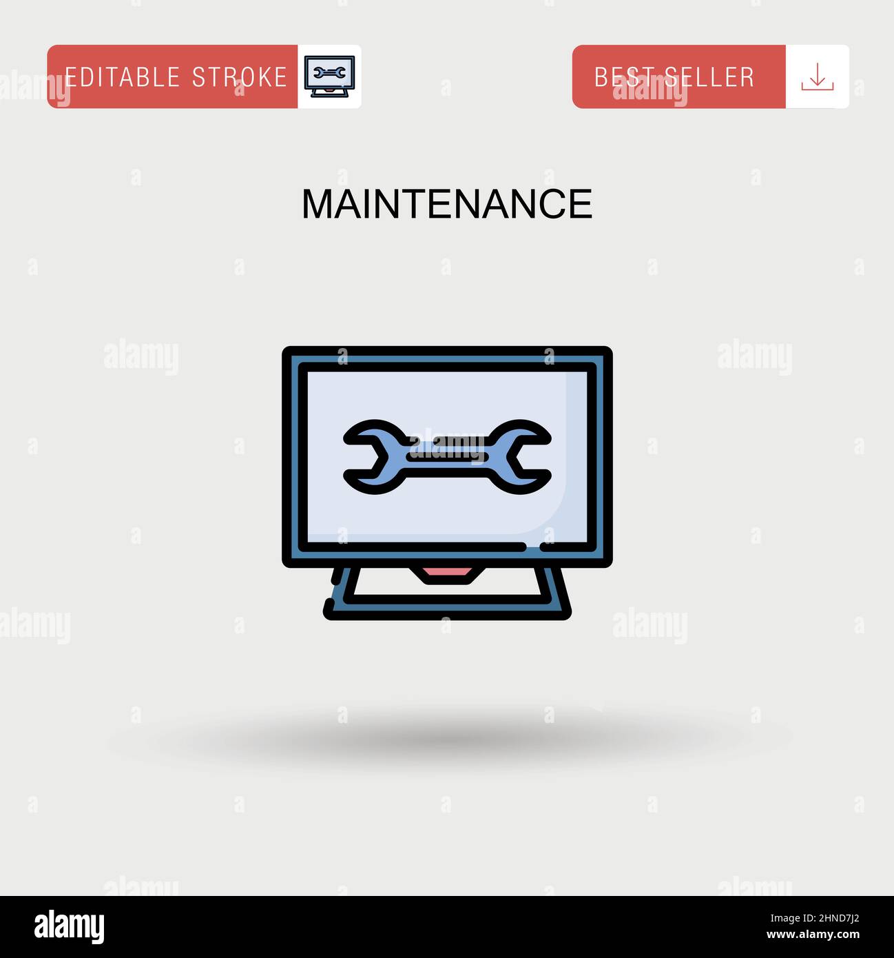 Maintenance icon hi-res stock photography and images - Alamy