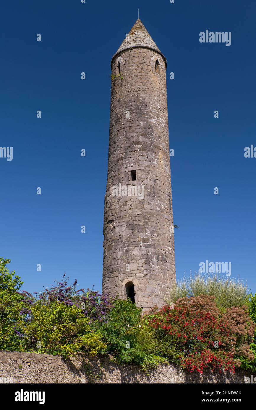 Ireland, County Mayo, Killala, Killala Round Tower Stock Photo - Alamy