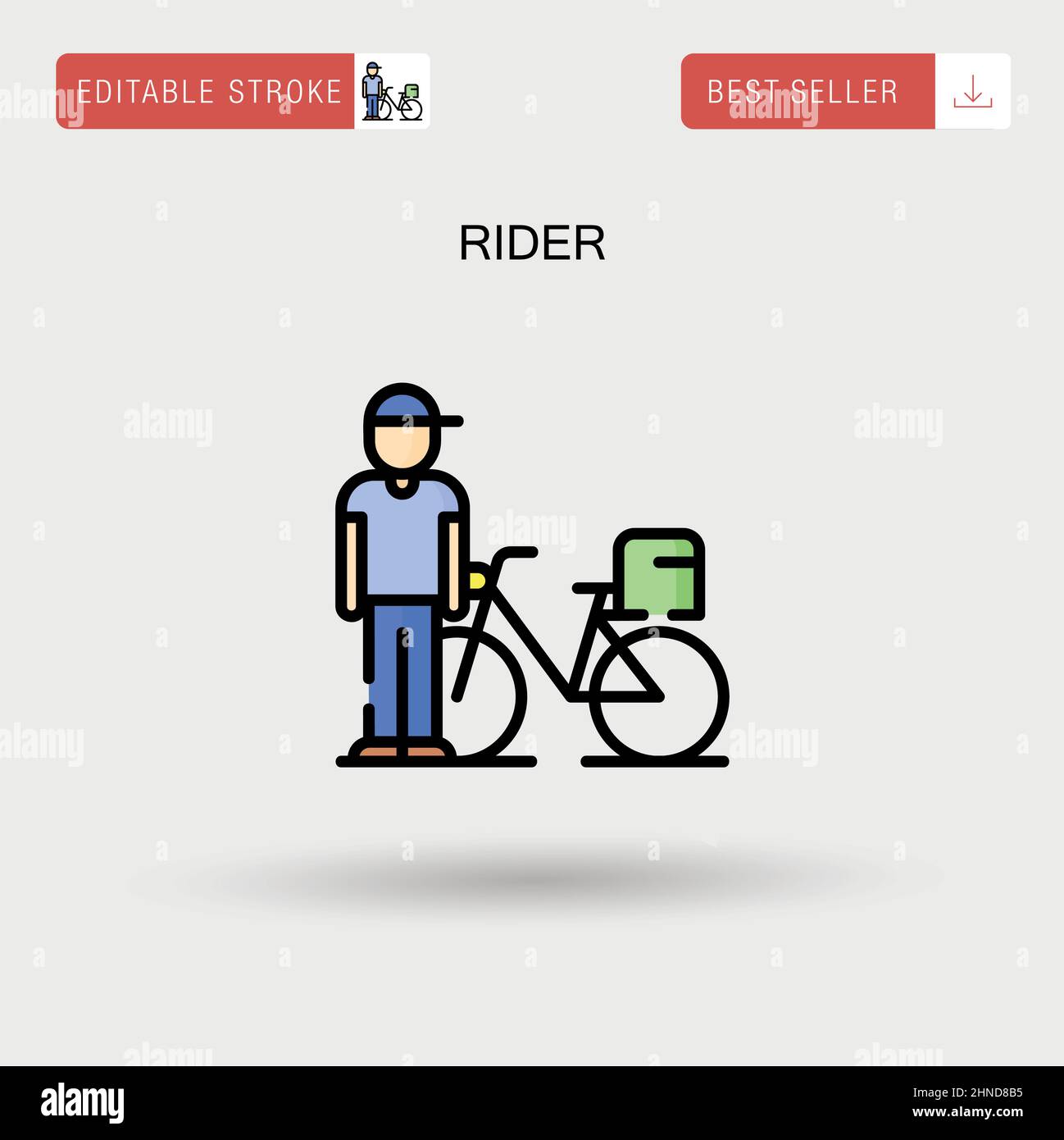 Moto delivery icon simple Stock Vector Images - Alamy