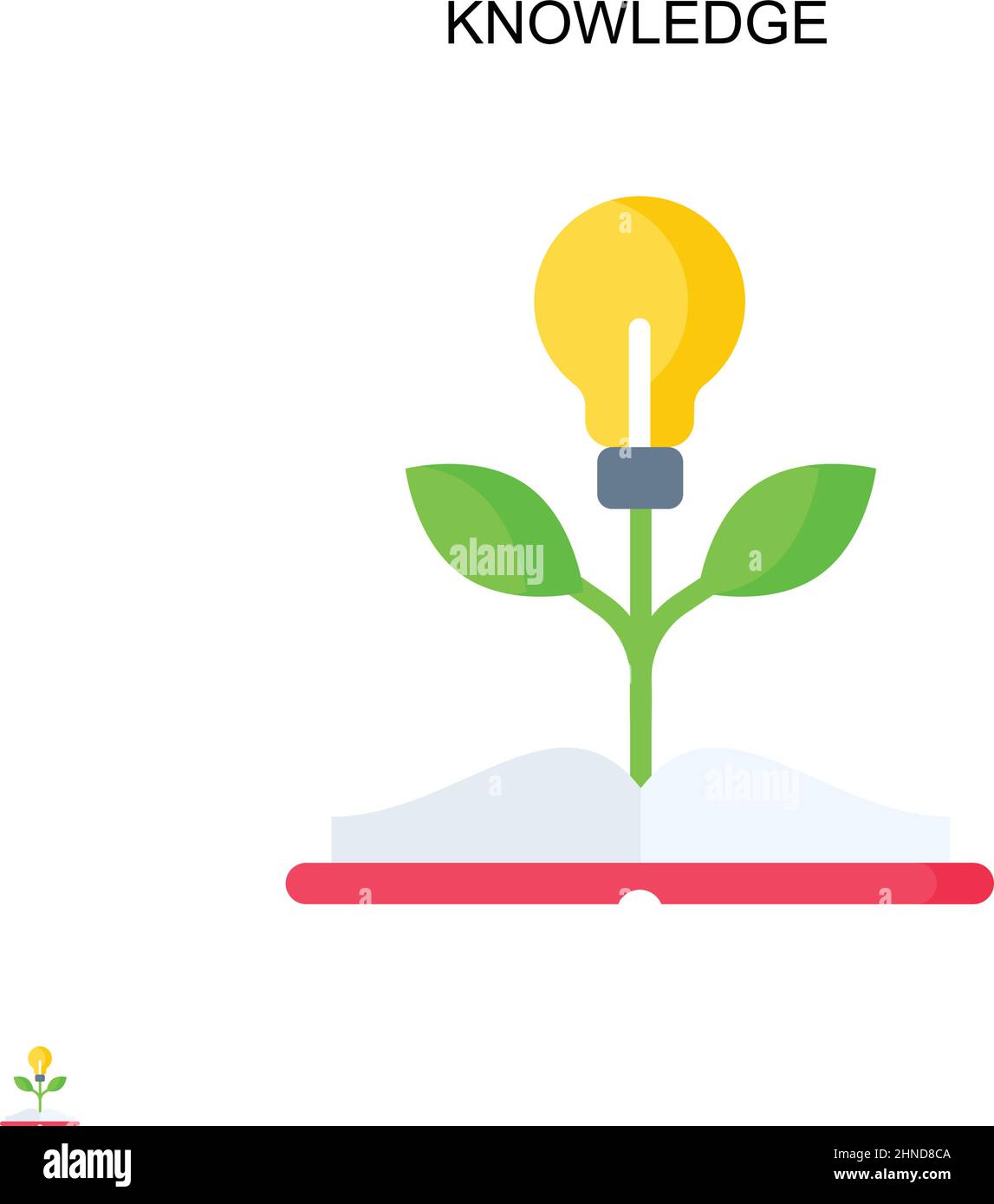 Knowledge icon hi-res stock photography and images - Alamy