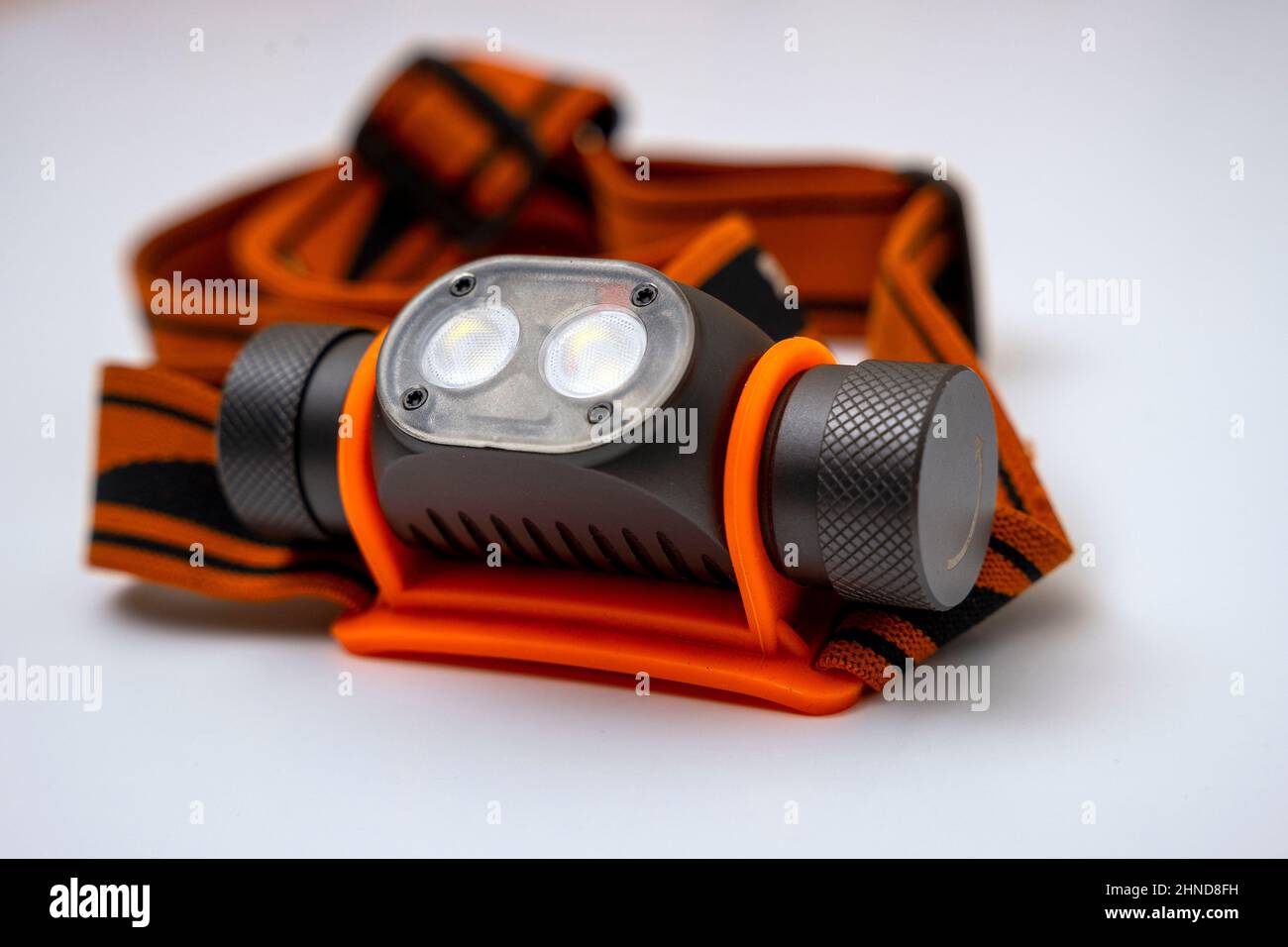 dual modern LED headlamp powerful rechargeable headlight with ...