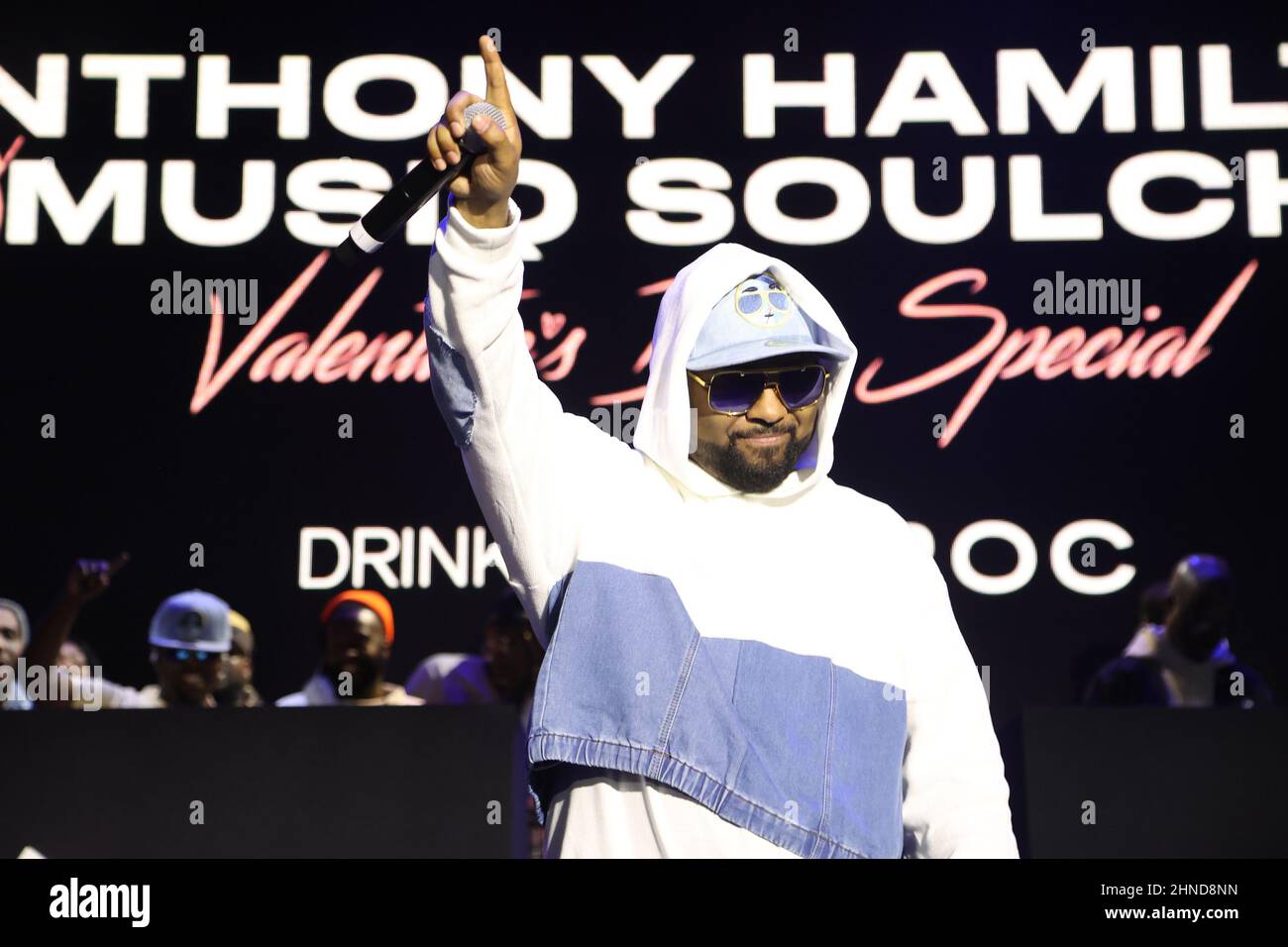 Los Angeles, Ca. 15th Feb, 2022. Musiq Soulchild pictured at Anthony ...