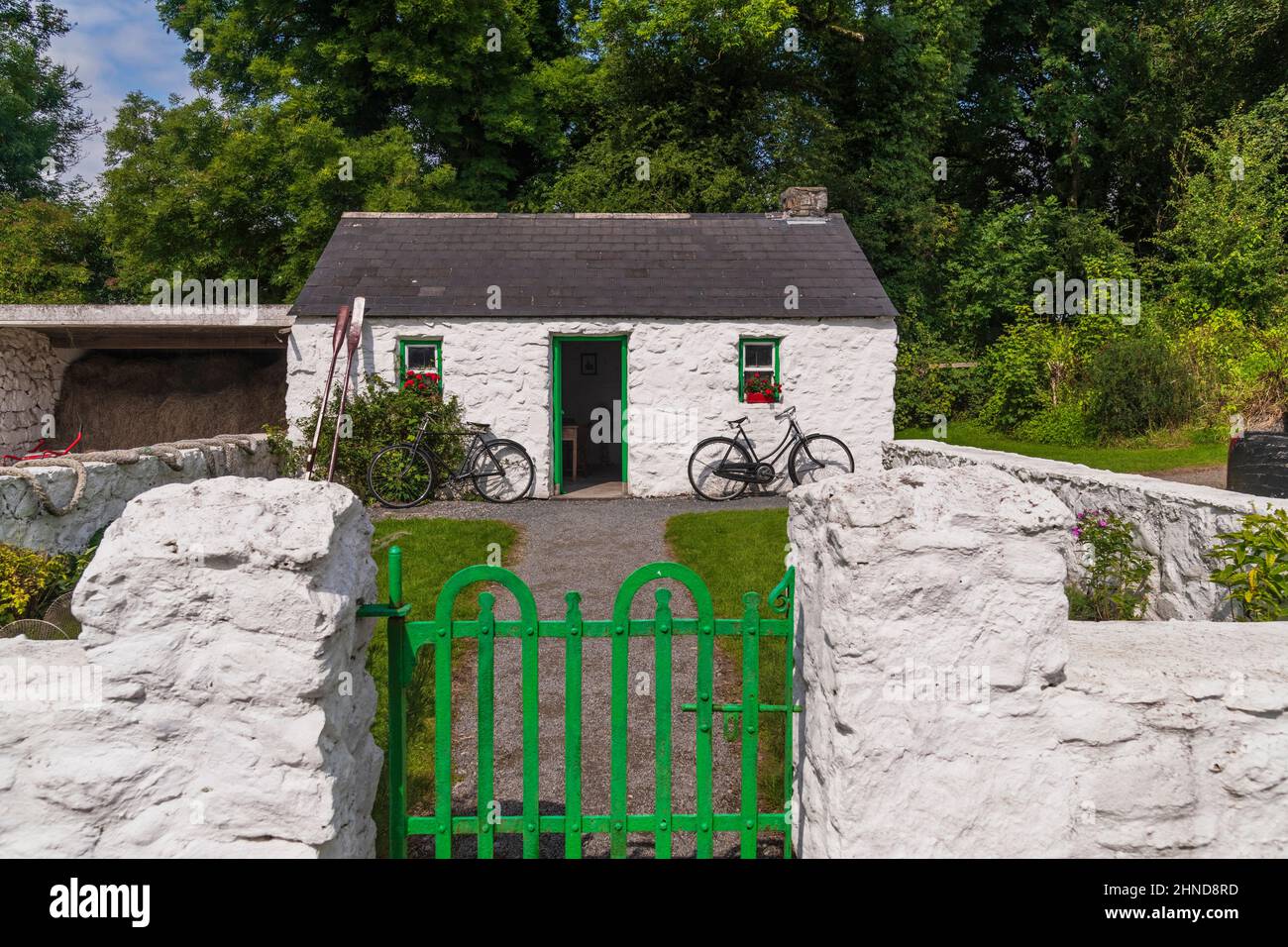 Ireland, County .Westmeath, Moate, Dun na Si Heritage Park, Fishermans ...