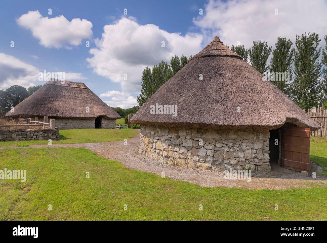 Ireland, County .Westmeath, Moate, Dun na Si Heritage Park ...
