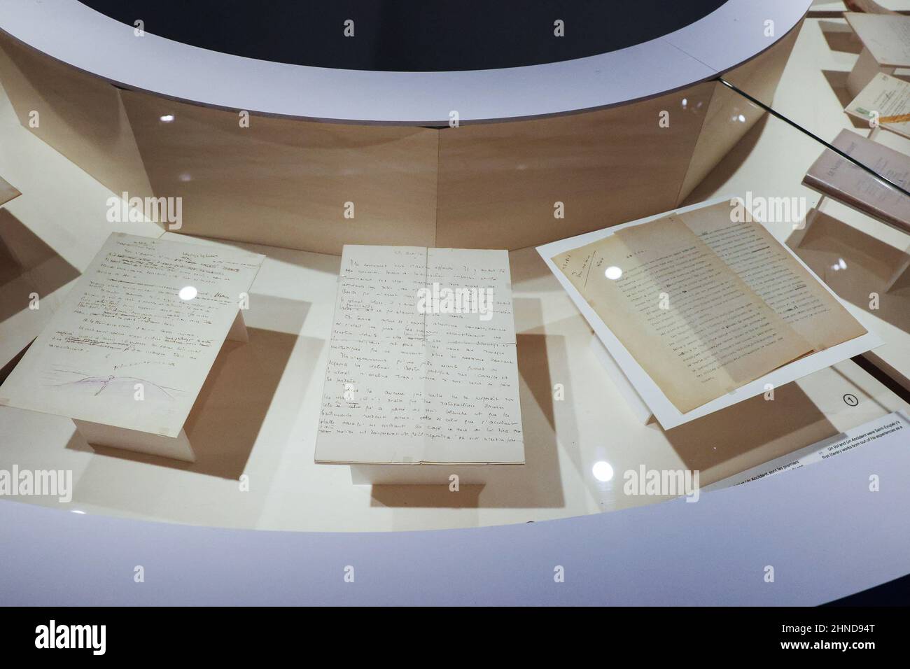 Presentation of the original manuscript of The Little Prince ( Le Petit ...