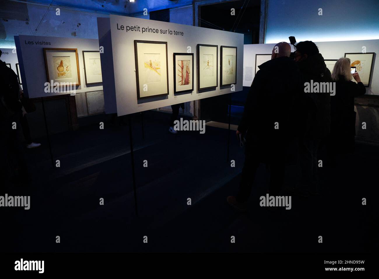 Presentation of the original manuscript of The Little Prince ( Le Petit ...
