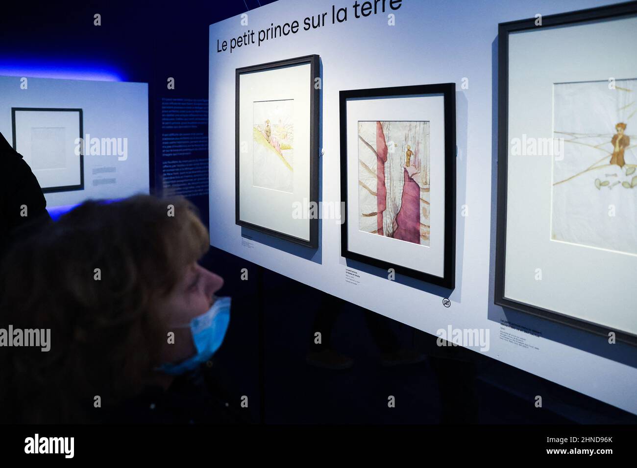 Presentation of the original manuscript of The Little Prince ( Le Petit ...