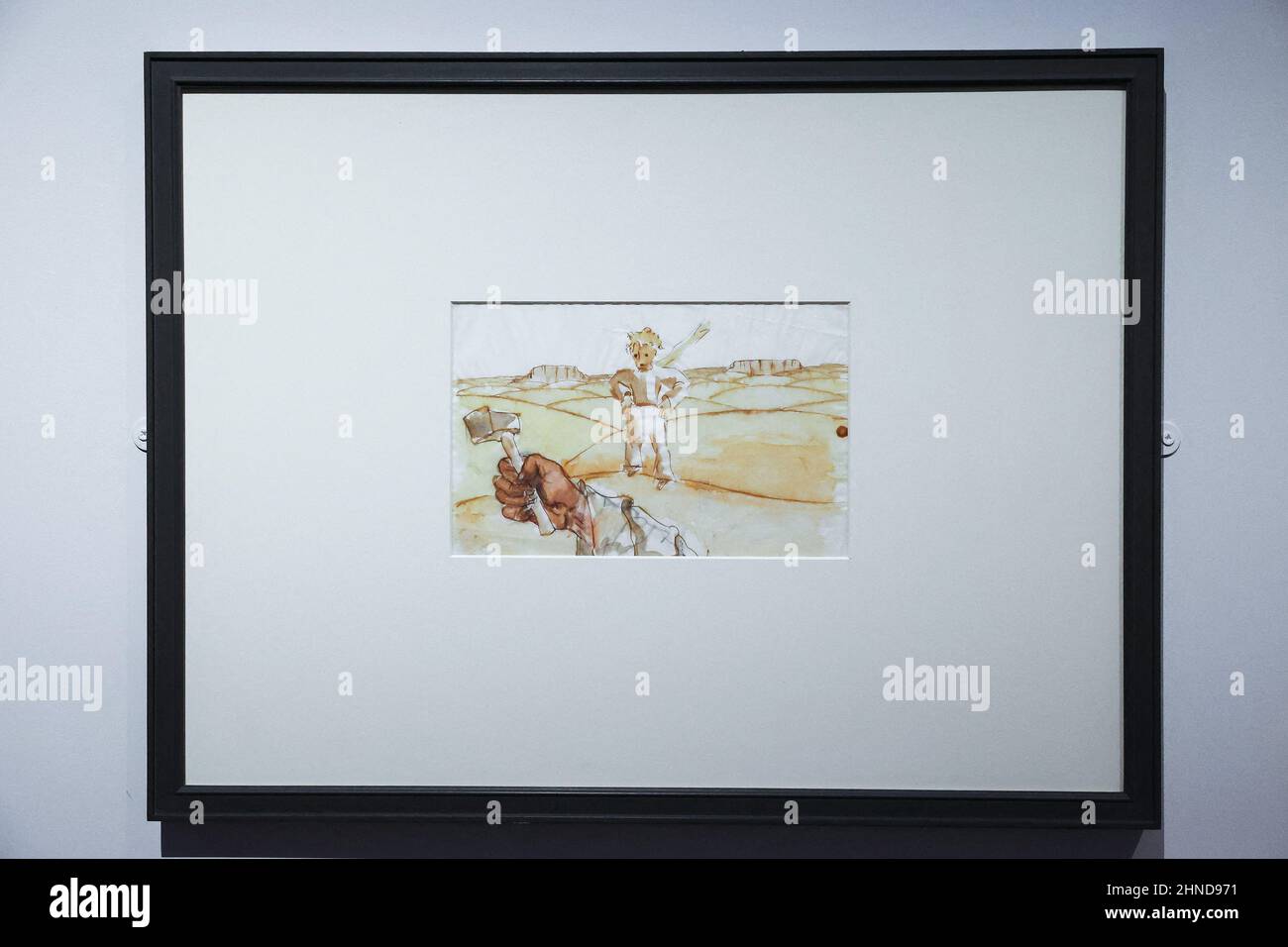 Presentation of the original manuscript of The Little Prince ( Le Petit ...