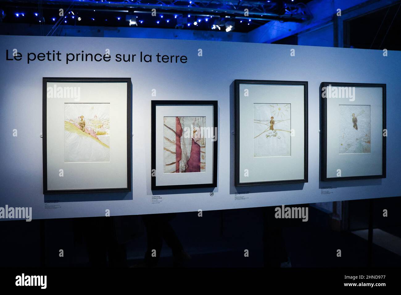 Presentation of the original manuscript of The Little Prince ( Le Petit ...
