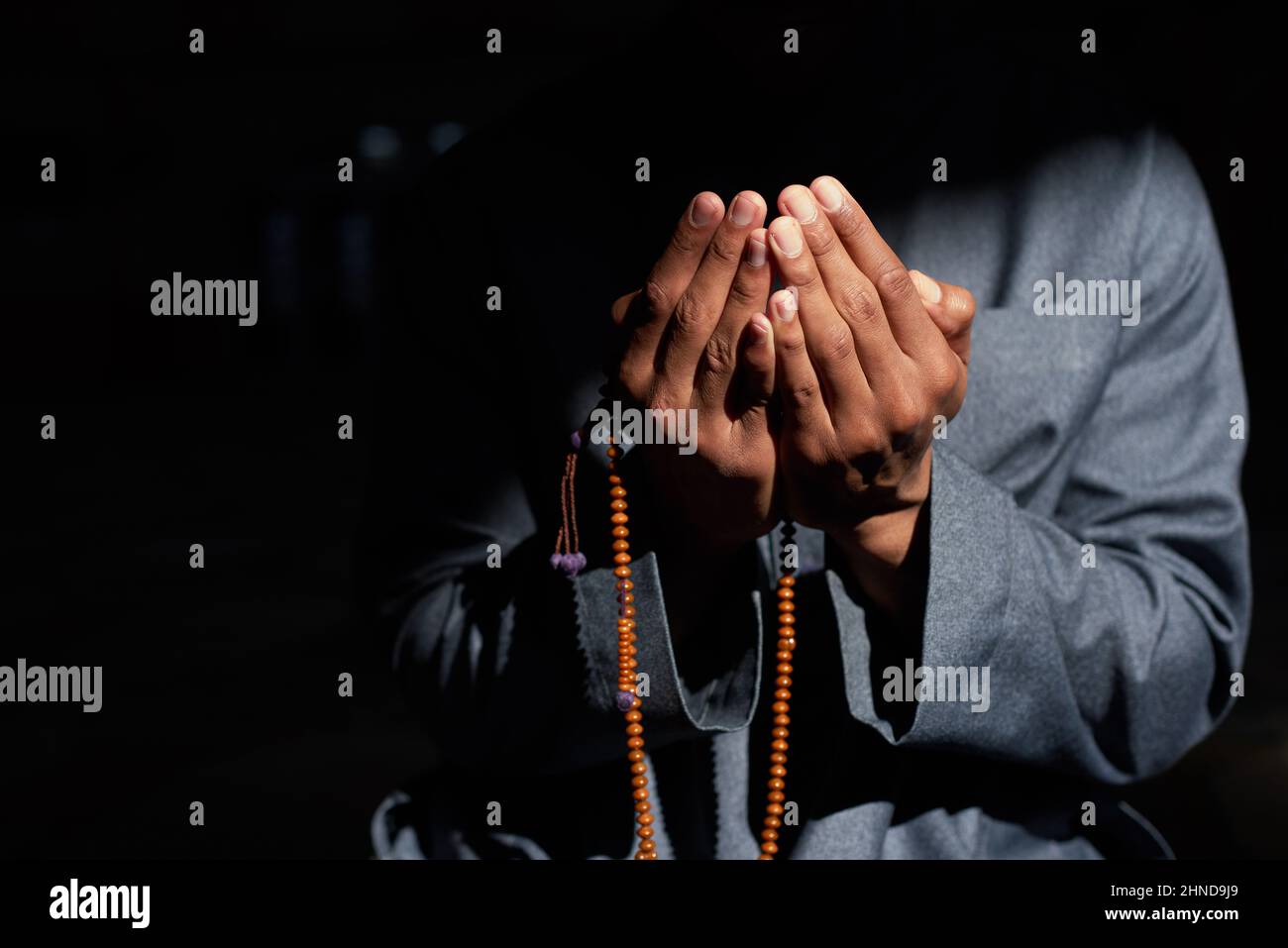 Muslim prayer hands hi-res stock photography and images - Alamy
