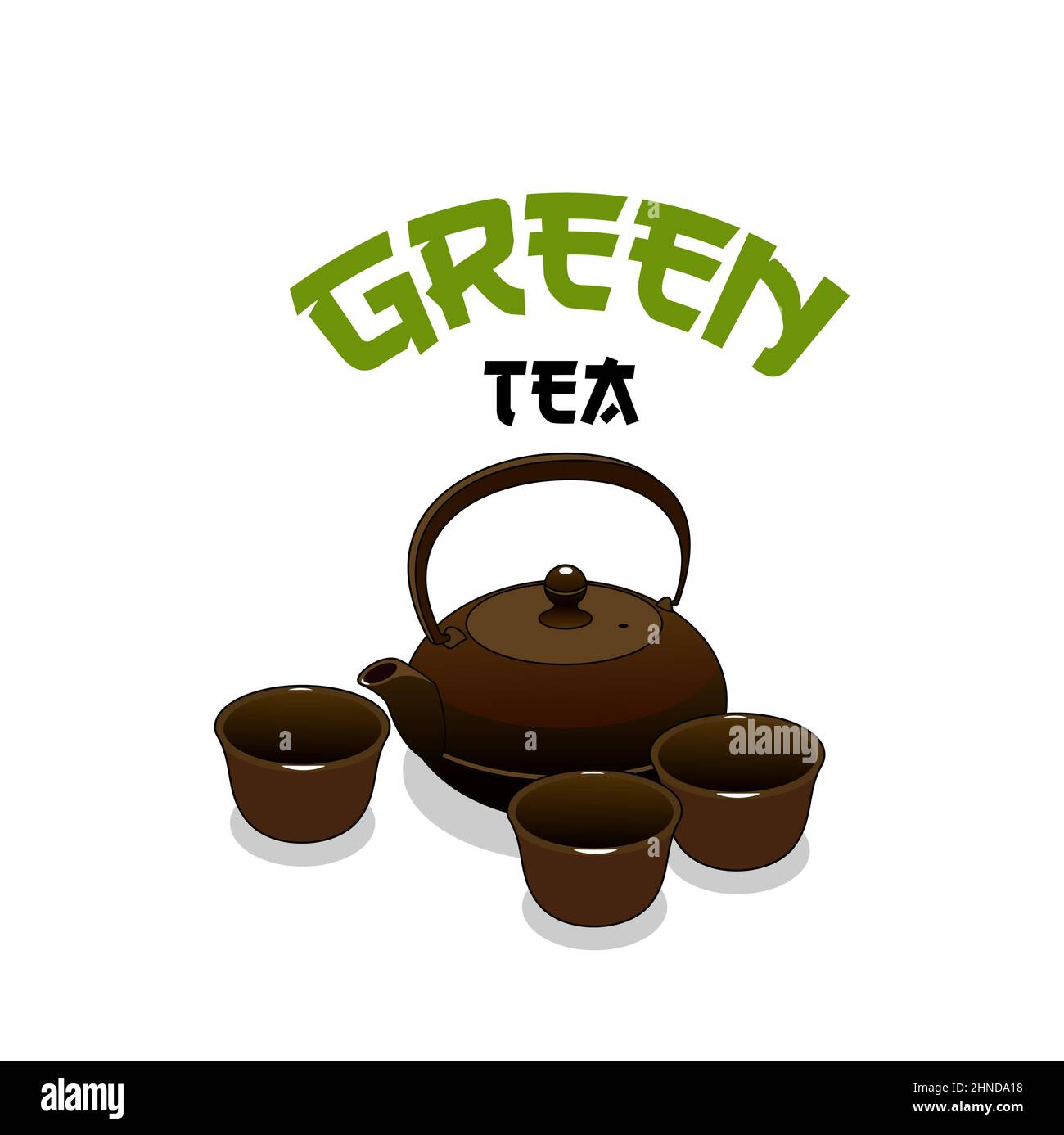 Chinese tea cup tea room Stock Vector Images - Alamy