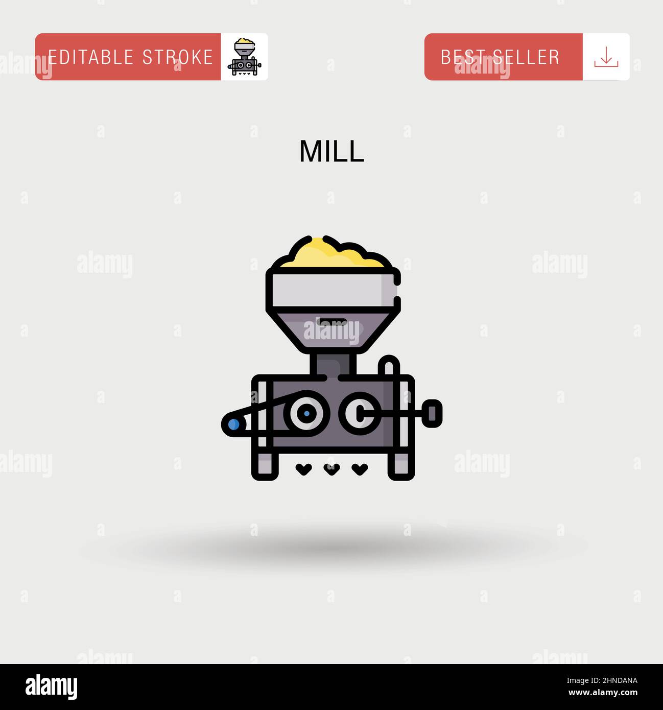 Industrial steel mill plant Stock Vector Images - Alamy