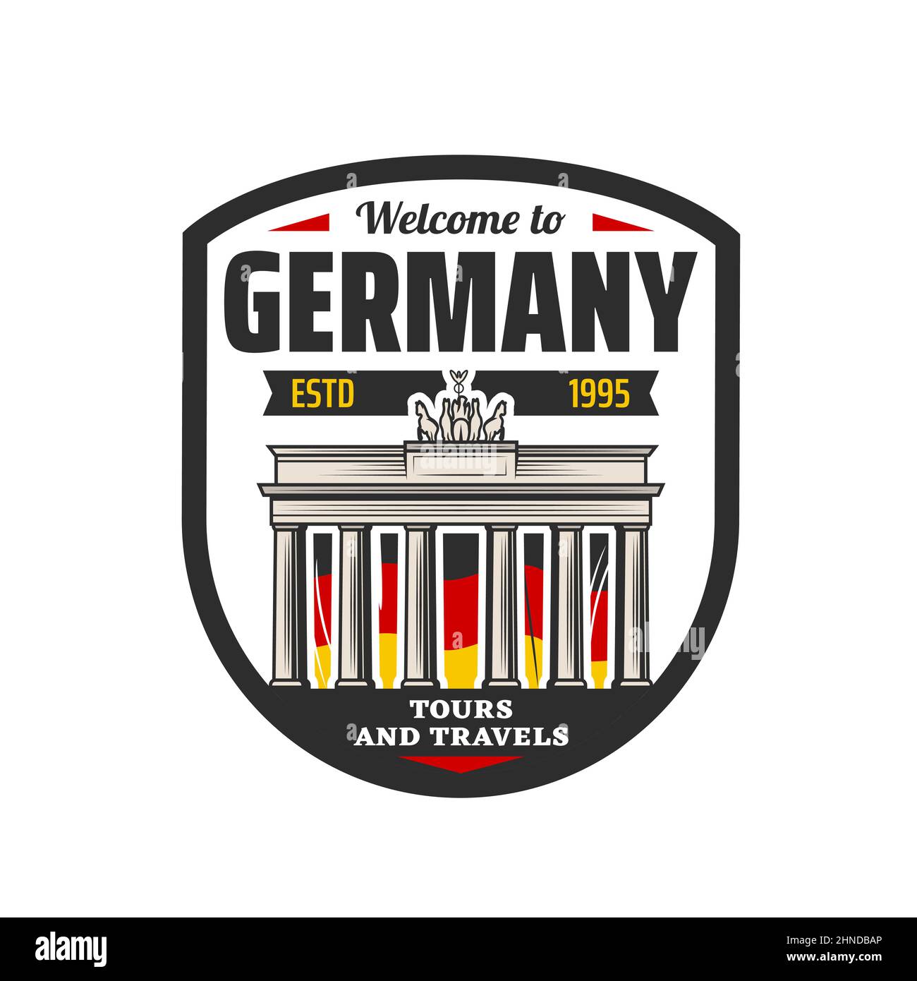 Old european landmarks Stock Vector Images - Alamy