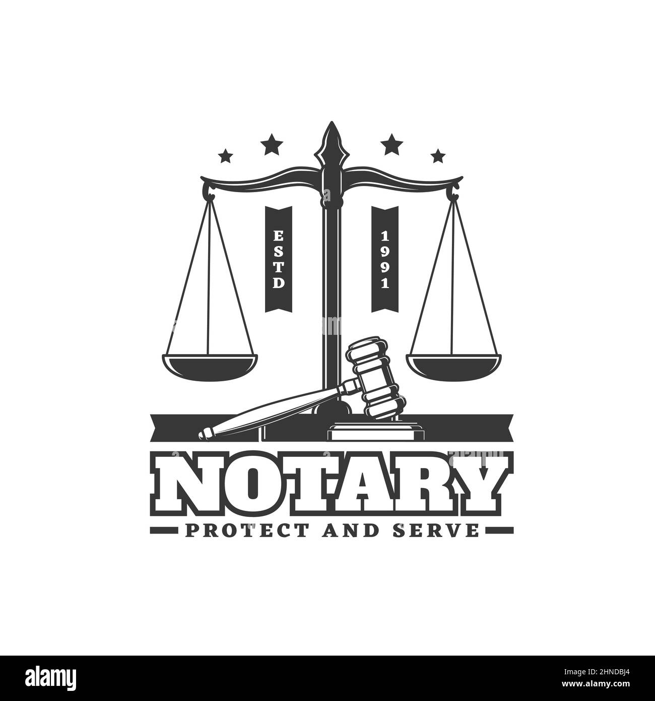 Notarized Stock Vector Images - Alamy