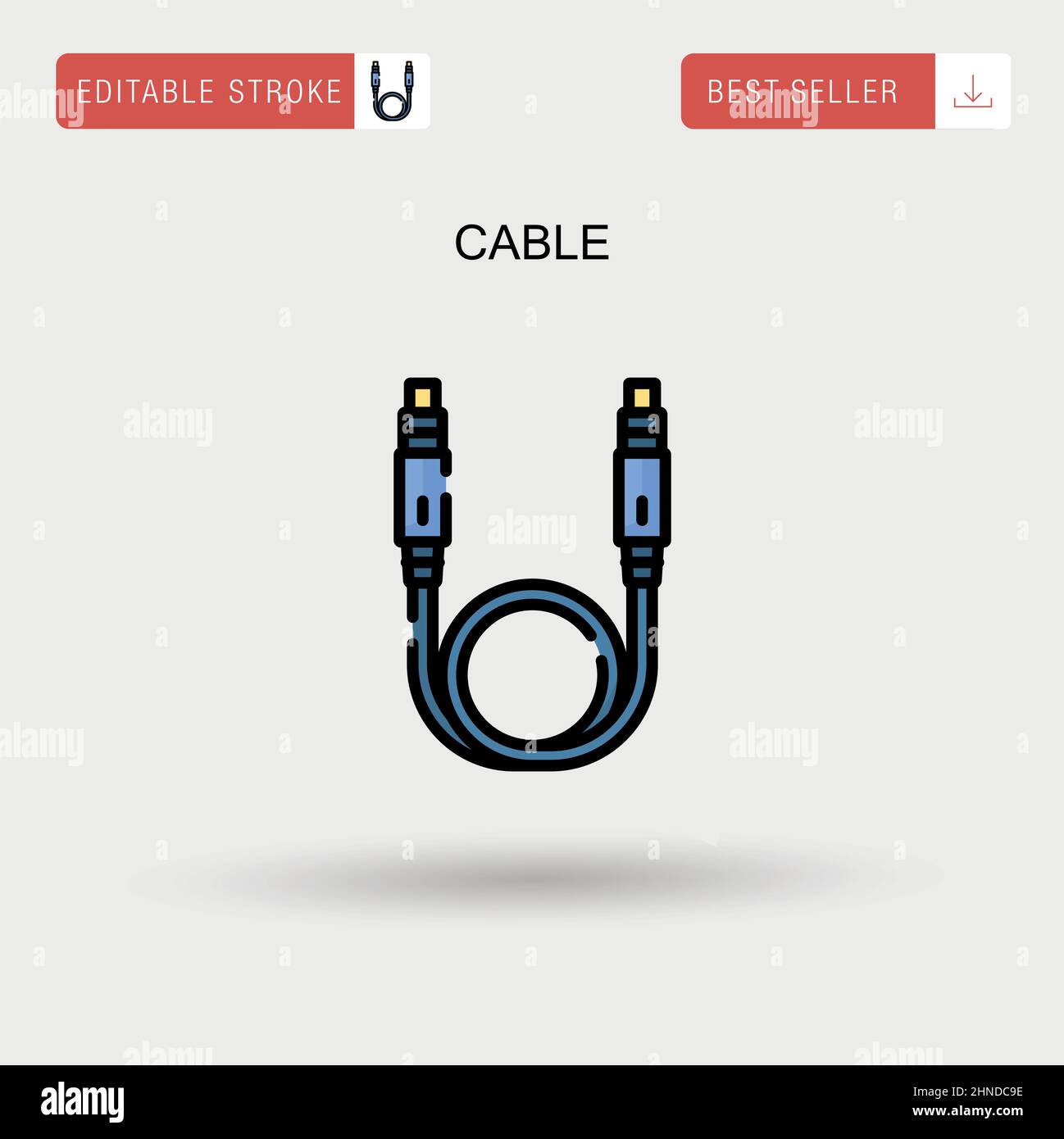 Power cabling Stock Vector Images - Alamy