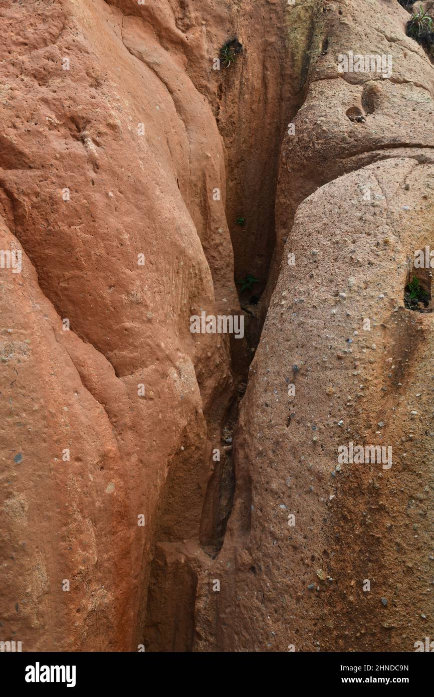 Red Rock formation, Calibishe Dominica Stock Photo - Alamy