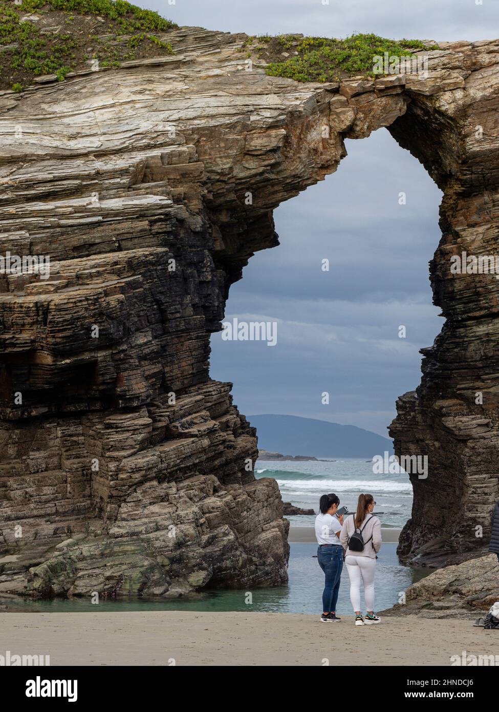 playa de Las Catedrales, Ribadeo, Lugo, Galicia, Spain Stock Photo - Alamy