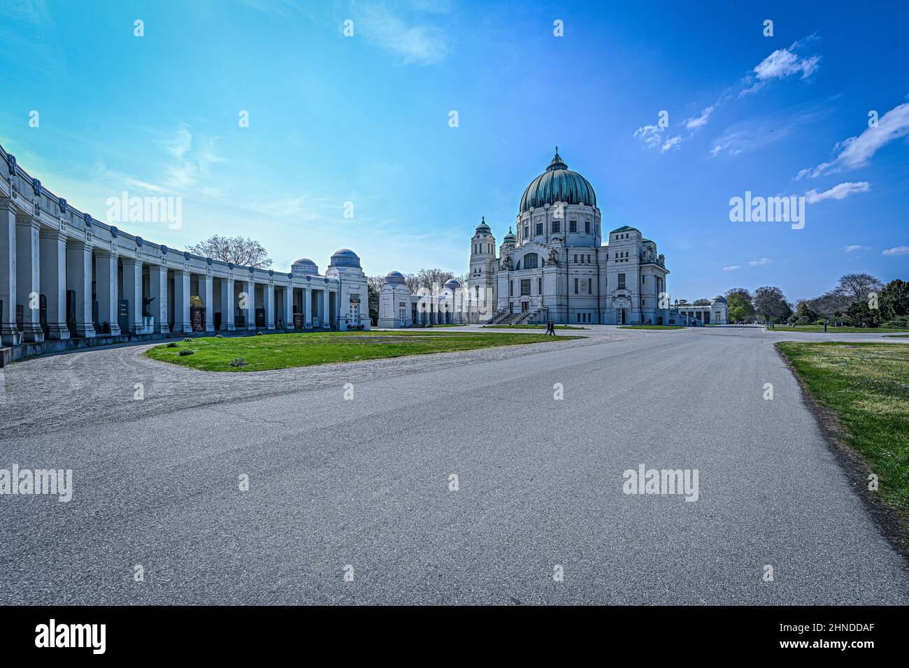 Vienna Central Cemetery Stock Photo - Alamy