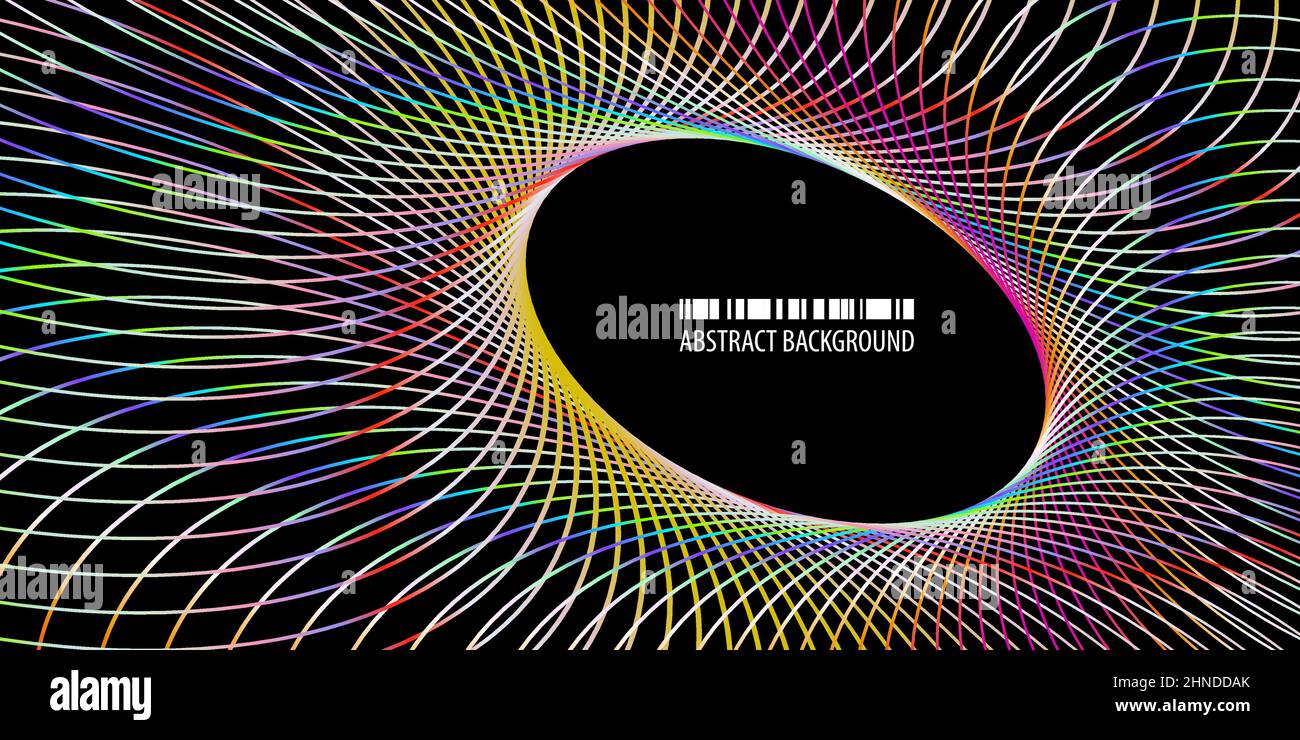 Abstract colorful background vector template with blended multiple ...