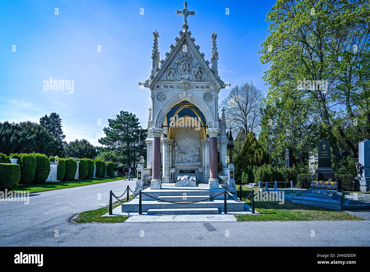 Vienna Central Cemetery Stock Photo - Alamy
