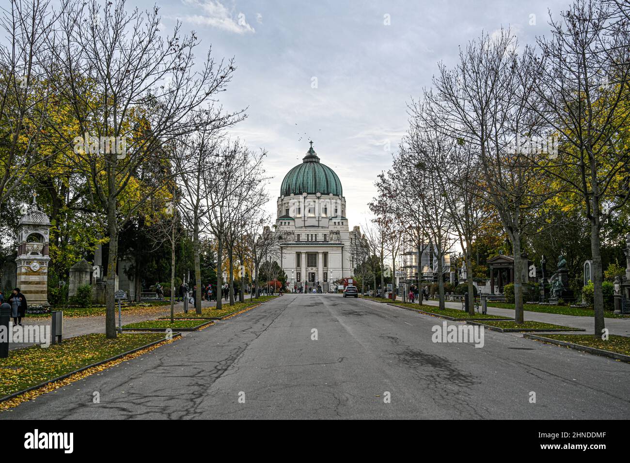 Vienna Central Cemetery Stock Photo - Alamy