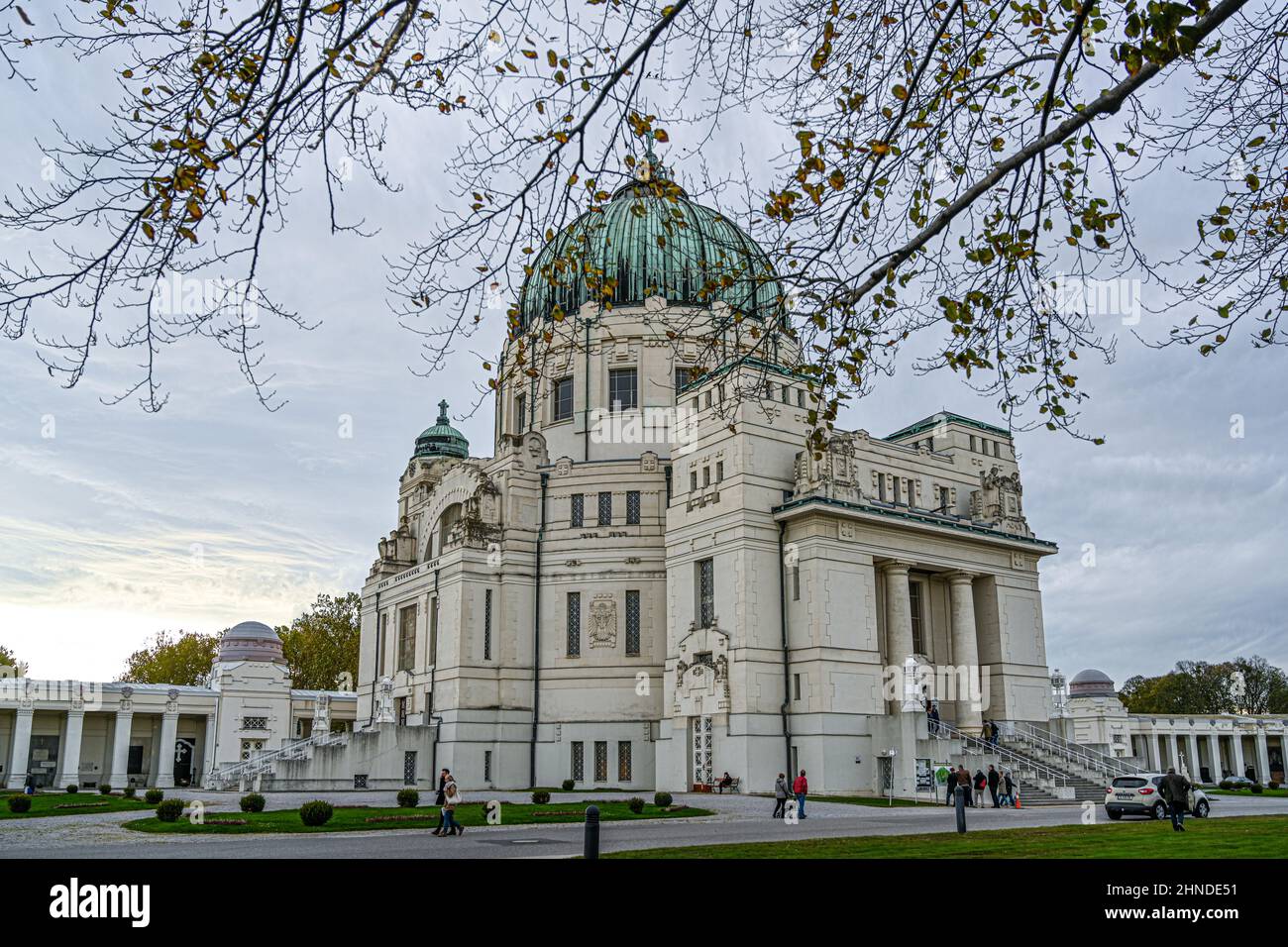 Vienna Central Cemetery Stock Photo - Alamy