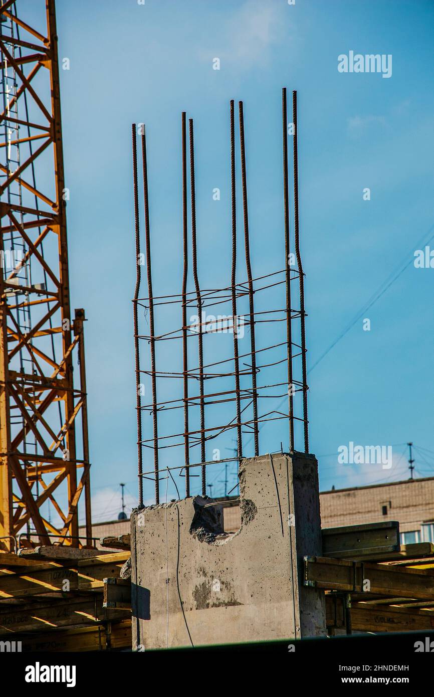 Reinforced concrete beam hi-res stock photography and images - Alamy