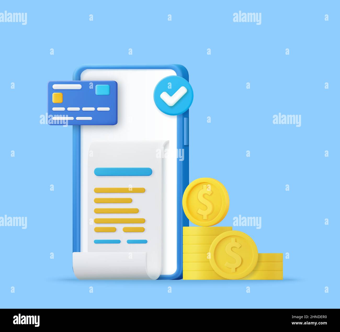 Mobile transaction voucher hi-res stock photography and images - Alamy