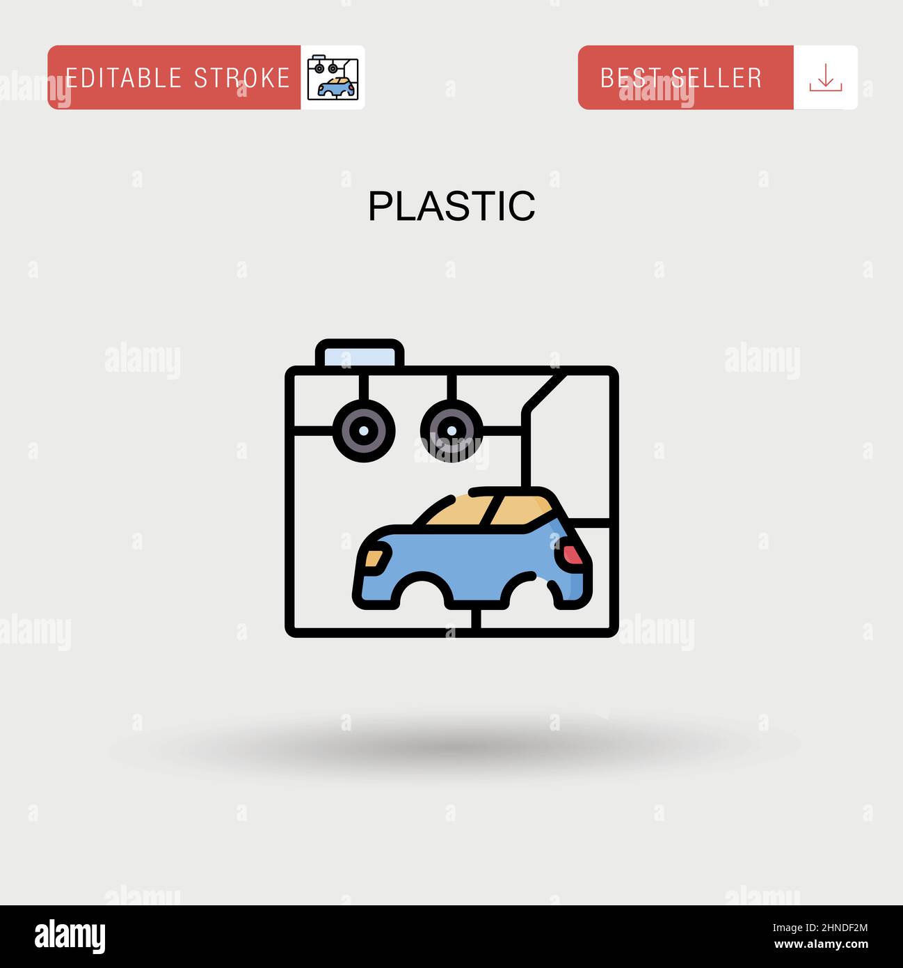 Pollution underwater plastic Stock Vector Images - Alamy