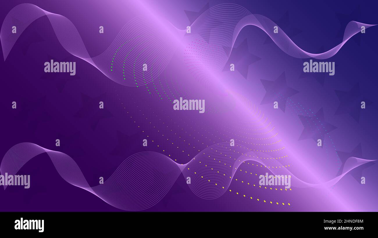 Violet wavy lines Stock Vector Images - Alamy