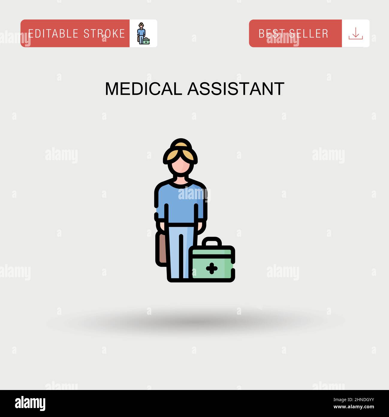 Physician assistant Stock Vector Images - Alamy