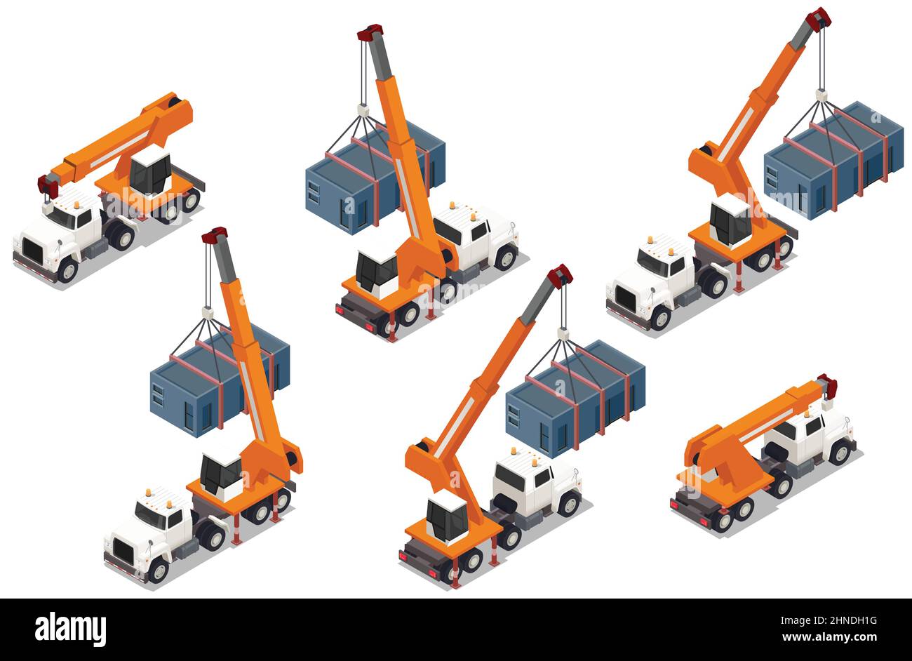 Modular Building Illustration Stock Vector Images - Alamy