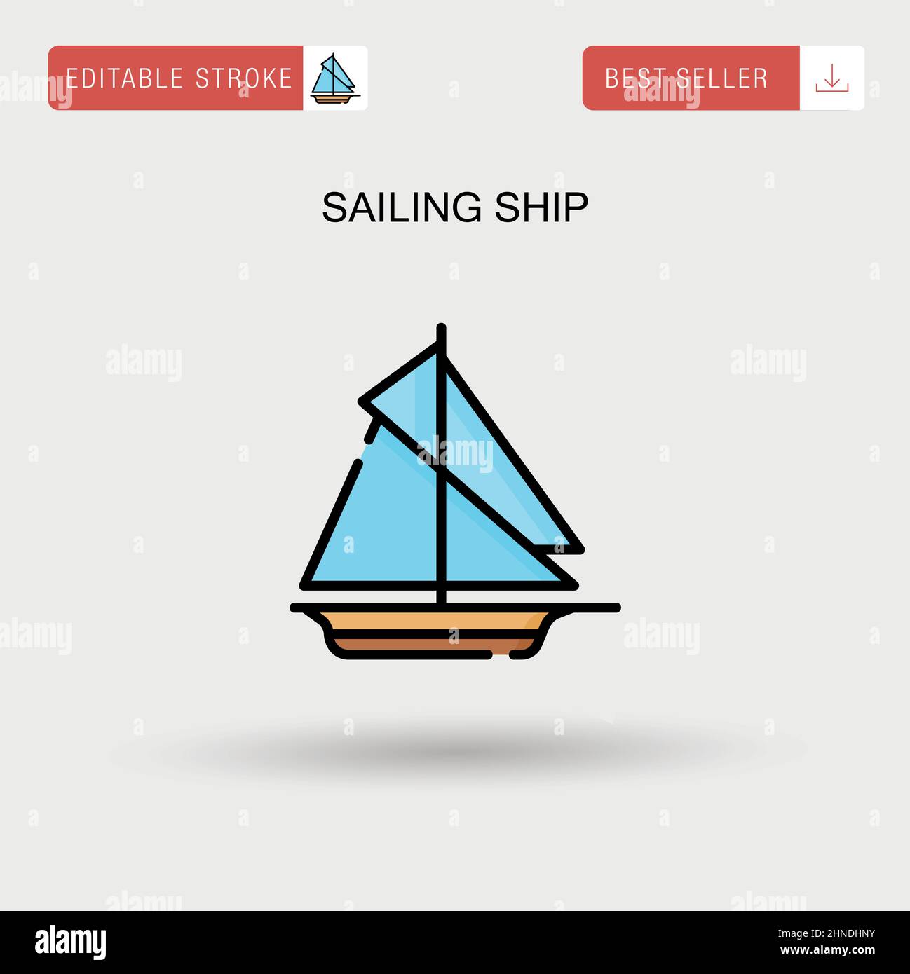 Romantic sailing Stock Vector Images - Alamy