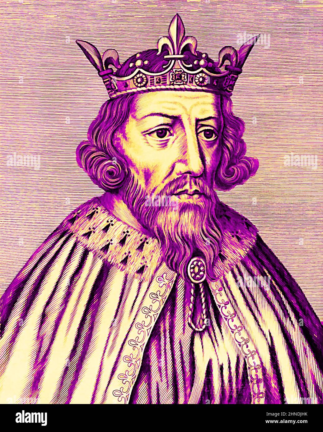 Alfred the Great, 847-899, King of the West Saxons, Wessex and the ...