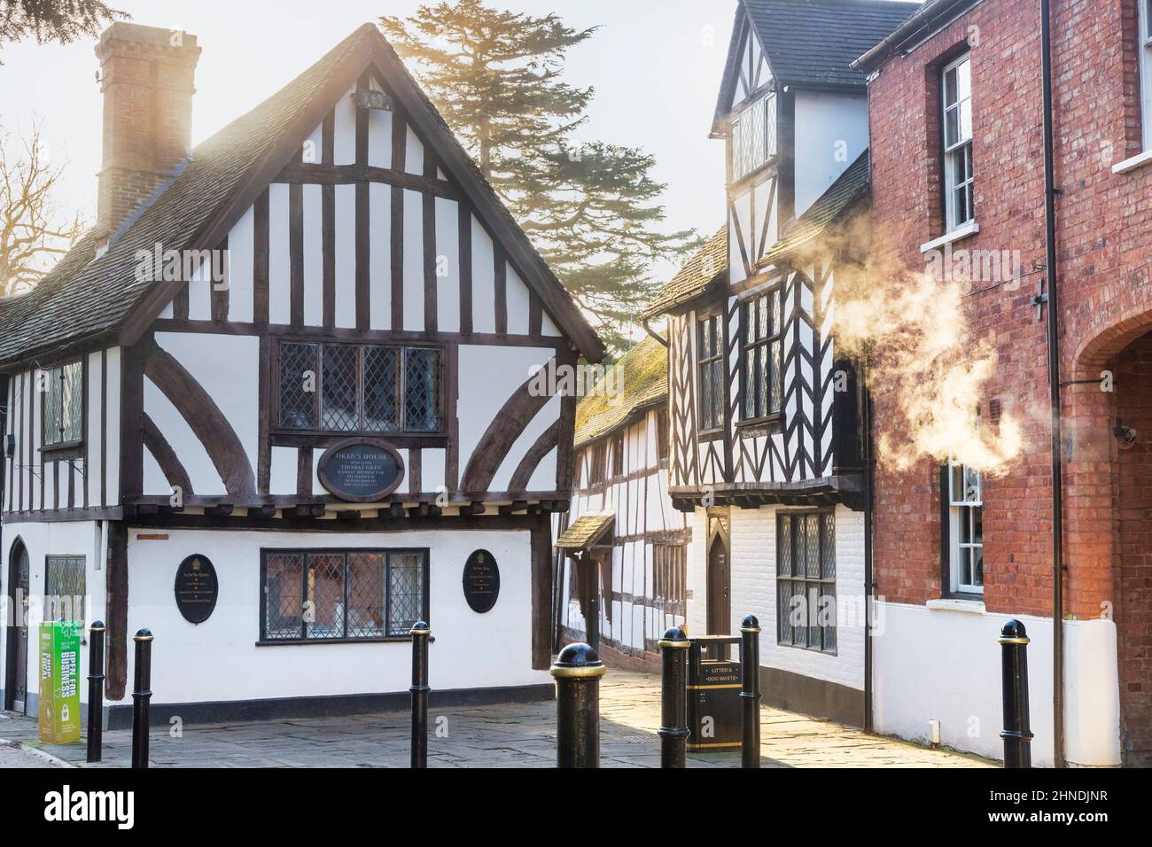 17 January 2022: Warwick, UK - Oken's House, Warwick, UK - Beautiful ...