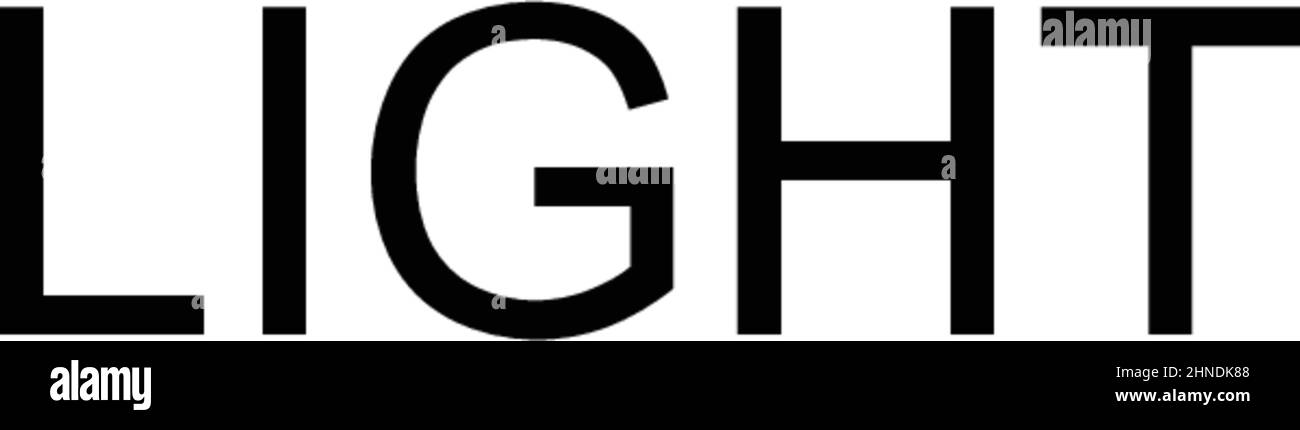 Light Simple vector icon. Illustration symbol design template for web ...