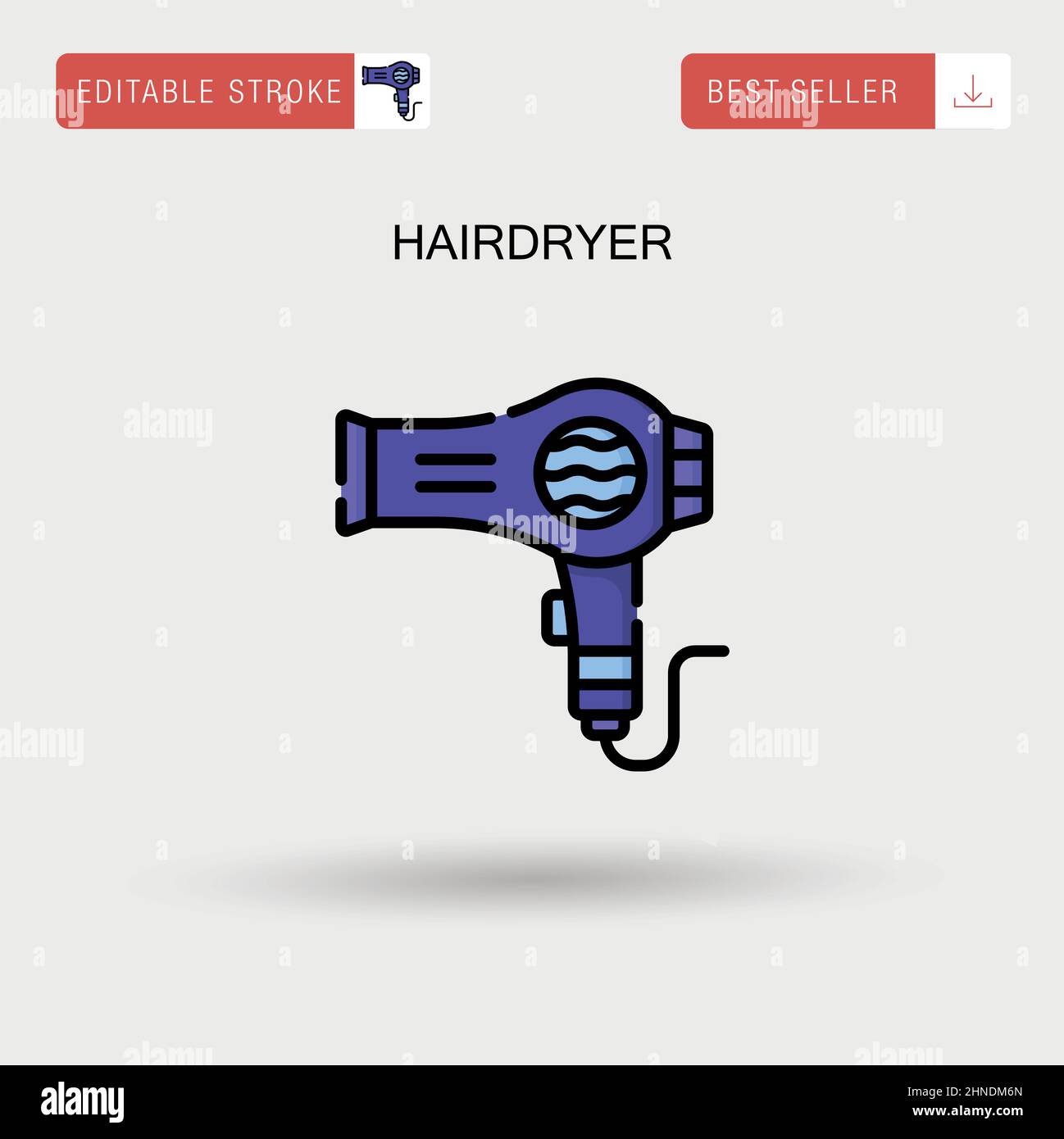 Hair care styling background Stock Vector Images - Alamy