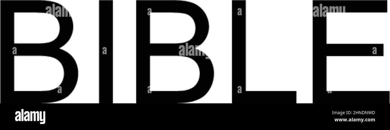 Bible Simple vector icon. Illustration symbol design template for web ...