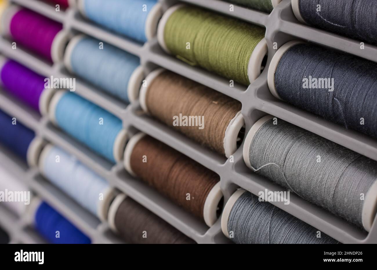 colourful threads background Stock Photo - Alamy